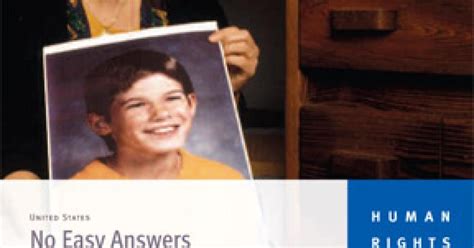 No Easy Answers Sex Offender Laws In The Us Hrw