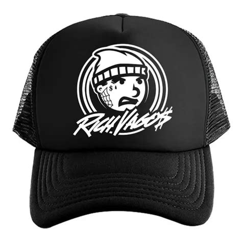 Gorra Unisex Black De Malla Rich Vagos Gera Mx Rap Hip Hop Meses Sin