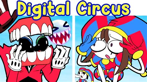Friday Night Funkin Vs Digitization Circus The Amazing Digital Circus Demo Fnf Mod X Tadc