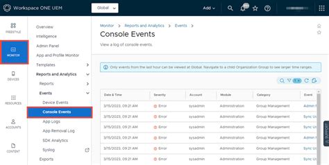 Event Logs
