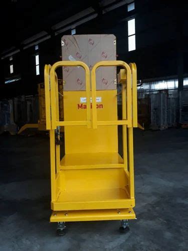 Hydraulic Semi Electric Order Picker For Industrial Lifting Capacity