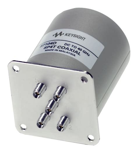 87104d Keysight Technologies Test Accessory Sp4t Multiport Coaxial Switch