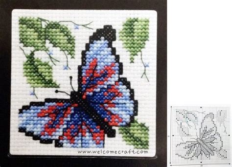 Cross Stitch Butterfly Butterfly Cross Stitch Cross Stitch Beginner