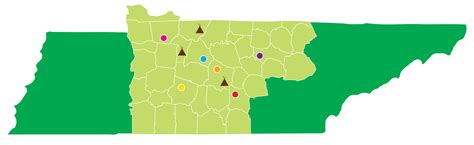 Middle Tennessee Zip Code Map Map