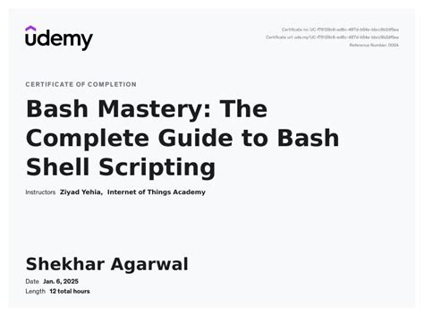 shekhar agarwal on linkedin learning bash shellscripting automation continuouslearning…