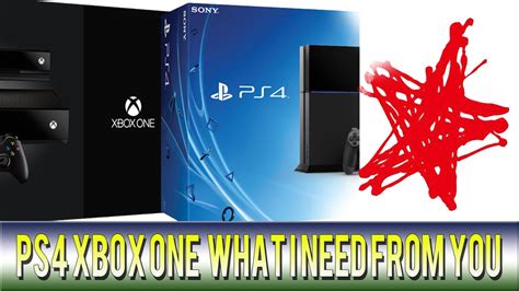 Ps4 Vs Xb1 I Need Your Help To Answer The Question Youtube