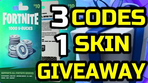 Free Vbucks Codes Youtube