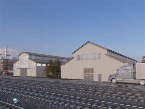 Seattle HQ Retrofit Reclad EcoSteel Iconic Steel Building Systems