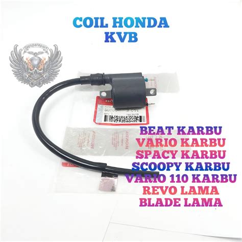 Jual COIL ORI ASLI HONDA AHM KVB BEAT KARBU KUALITAS ORIGINAL HONDA AHM