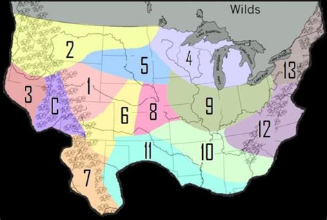 The Hunger Games The Districts Of The Panem
