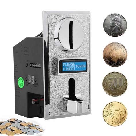 Multi Coin Acceptor Selector Programmable Vending Machine Arcade Game