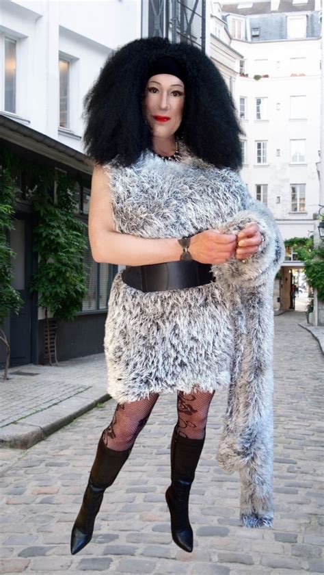 Épinglé Par Erell Sur Me Erell Fluffy Crossdresser Travesti Decofur Wool