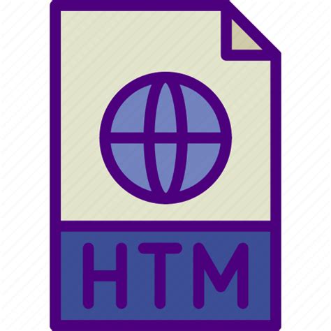 Download Extension File Format Htm Type Icon Download On Iconfinder