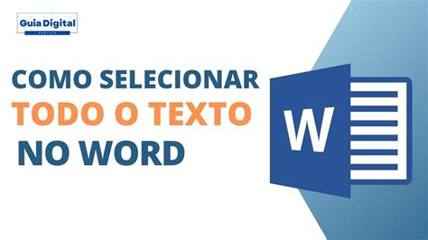 Atalho Selecionar Todo Texto Word Image To U