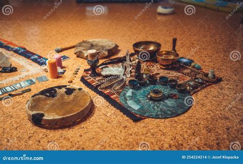 Cacao Ceremony Space Heart Opening Medicine Ceremony Space Stock