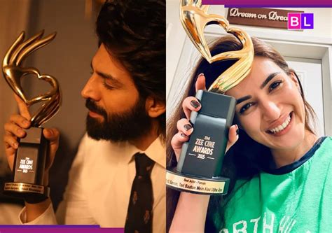 Zee Cine Awards 2025 Kartik Aaryan Kriti Sanon Shares Heartfelt Posts