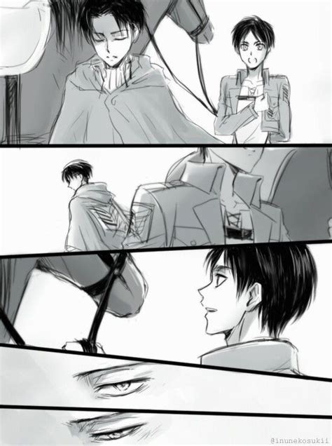 Pin By Gabby On Levi X Eren Ereri Attack On Titan Levi Attack On