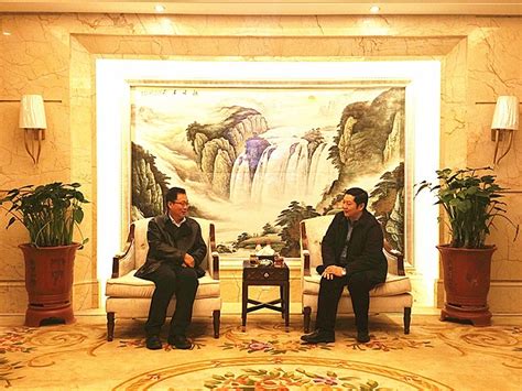 中国瑞林董事长、总经理章晓波一行访问江西洪大集团 中国瑞林工程技术股份有限公司