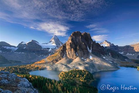 Mount Assiniboine And Sunburst Peak Roger Hostin Photography Roger