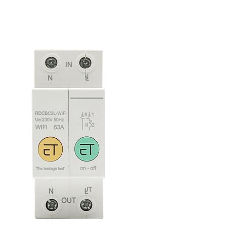1p N Circuit Breaker Energy Power Kwh Meter Switch Relay Voltmeter Current Leakage Protection