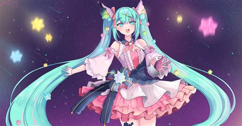 Mikuexpo10th Miku Expo 10th Anniversary Michiimochiiのイラスト Pixiv