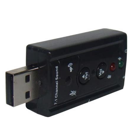 Placa De Som Áudio Usb 71 Usb Para Pc Ou Notebook No Shoptime