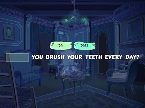 Present Simple Interrogative Form Missing Word