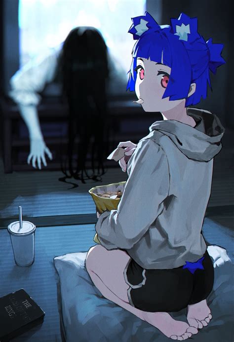 Yamamura Sadako And Gris Original And More Drawn By Vertigris