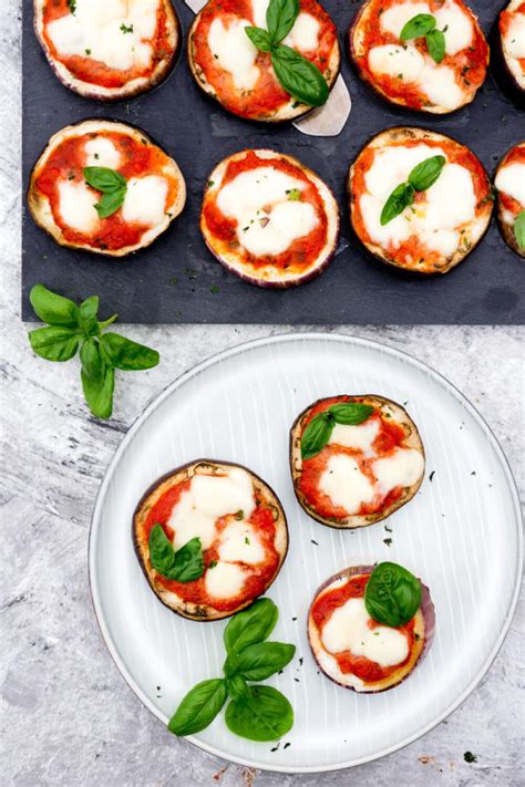 Auberginen Pizza Selber Machen Low Carb Und Einfach