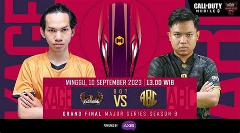 Kagendra Juarai Codm Major Series Season 9 Dunia Games