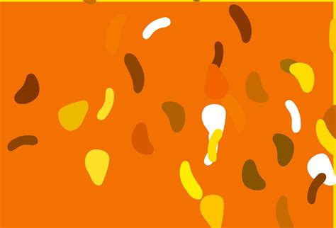 Light Orange Vector Background With Abstract Forms 12218397 Vector Art At Vecteezy