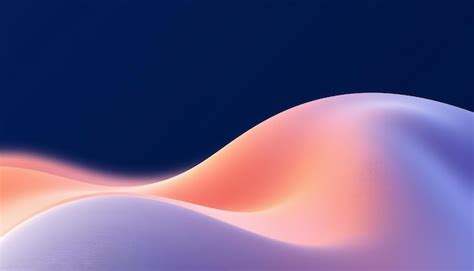 Abstract Background Of Soft Blue And Orange Shapes With A Textured Surface Premium Ai