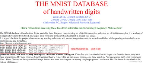 Mnist数据集下载 —— 数据集提供百度网盘下载地址mnistjsongz 下载 Csdn博客