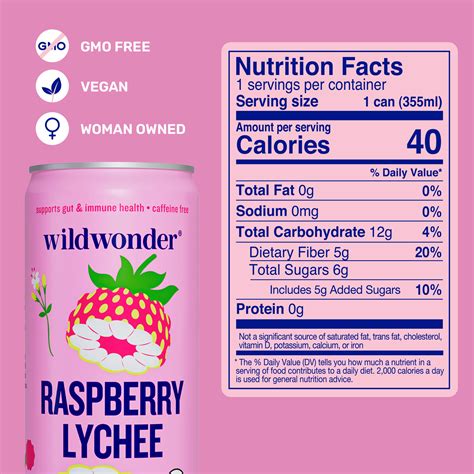 Wildwonder Raspberry Lychee Goodies Snack Shop