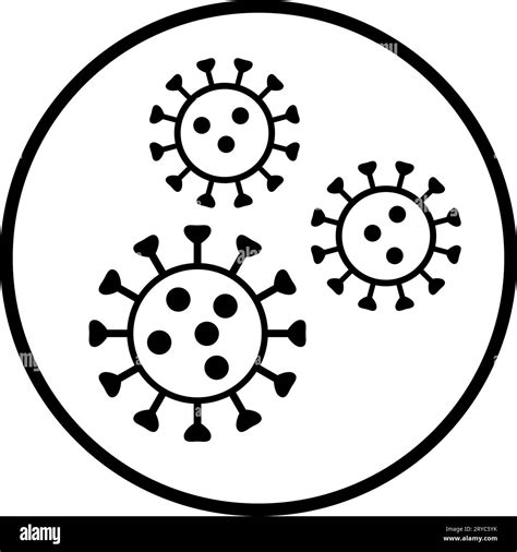 Virus And Infections Isolated Medical Icon Stock Vector Image And Art