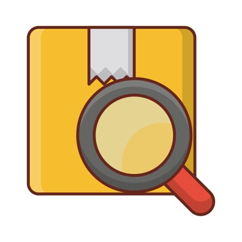 Searching Generic Outline Color Icon