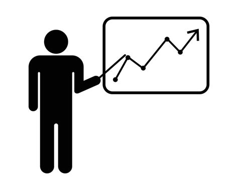 Person Showing Growth Graph Vector Illustrationn 11011721 Vector Art At