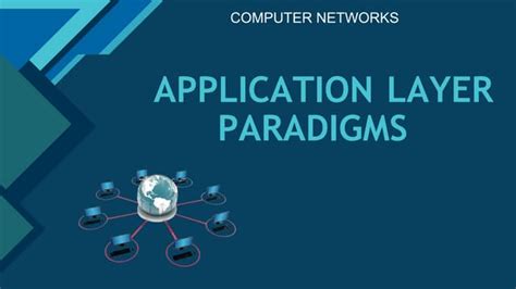 Cn Application Layerparadigms Ppt