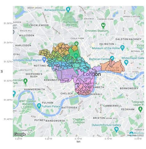 R Overlaying Ggmap Map Of Area With Lsoa Shp File Stack Overflow