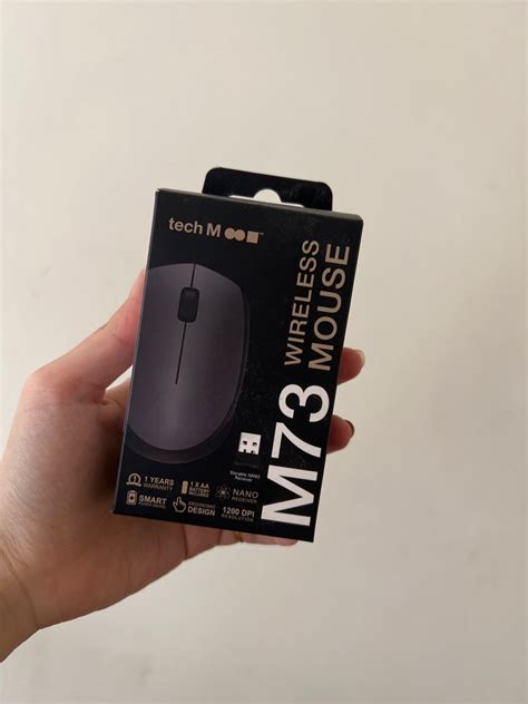 Tech M Wireless Mouse M73 Computers And Tech Parts And Accessories Mouse And Mousepads On Carousell