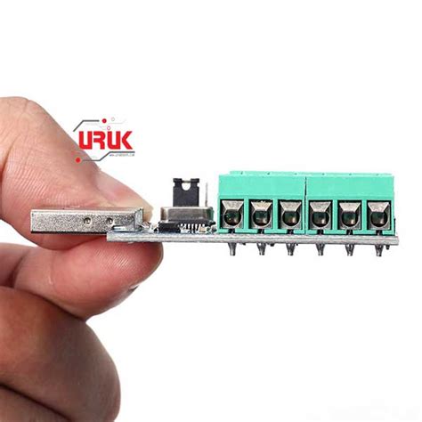 Channels ADC Bit DAQ Module Supports UART USB UrukTech