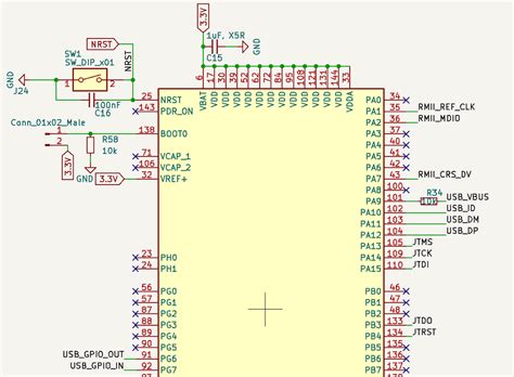 I Tried To Replicate The Usb Part Of Nucleo F439zi Page 2