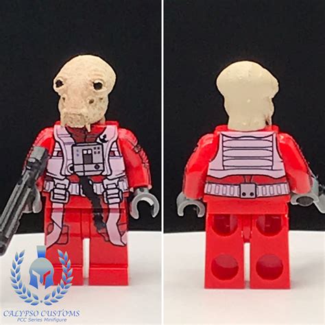 Calypso Customs Abedndo Rebel Pilot Custom Printed Pcc Series Minifigure
