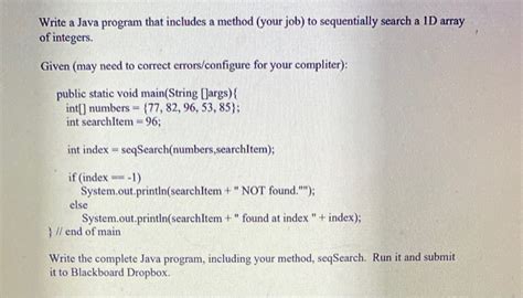 Solved I Need A Java Code And Also I Need A Screenshot Of Chegg