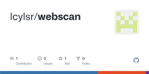 GitHub Lcylsr Webscan