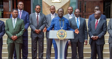 Raila Odinga Lists 6 Conditions To Ruto Before Any Dialogue