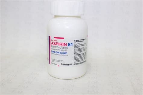 Aspirin Tablets 81mg Manufacturers India Supplier Exporter