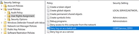 windows security permissions required for the certificate enrollment