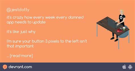 Carbon It S Crazy How Every Week Every Damned App Needs To Update It