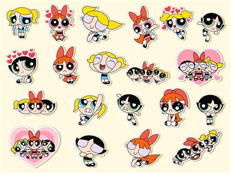 Powerpuff Girls Stickers Powerpuff Girls Png Stickers Cute Powerpuff